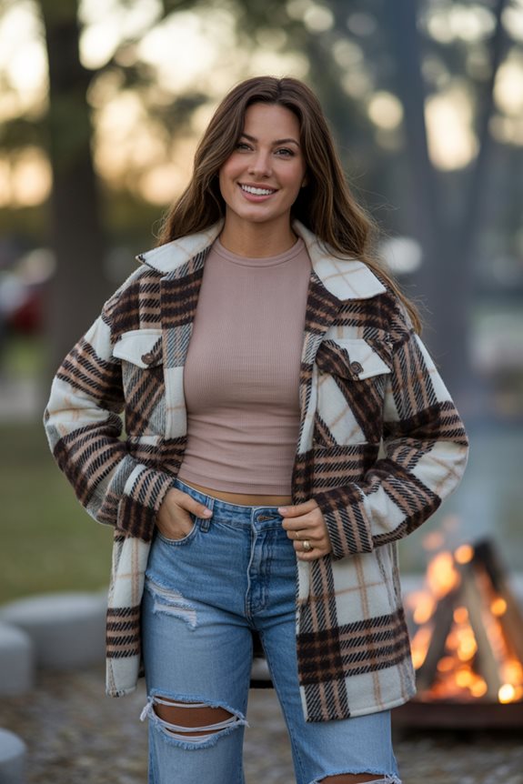 15 Cute Bonfire Outfit Ideas For Fall - Family Off Duty