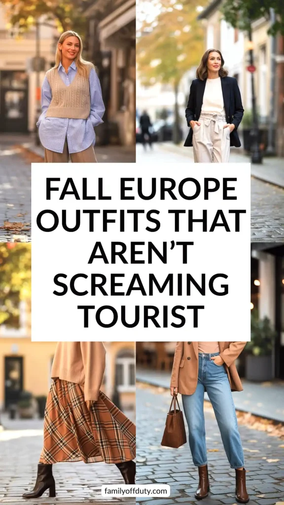 Europe Fall Outfits That Survived 10,000 Steps - Family Off Duty