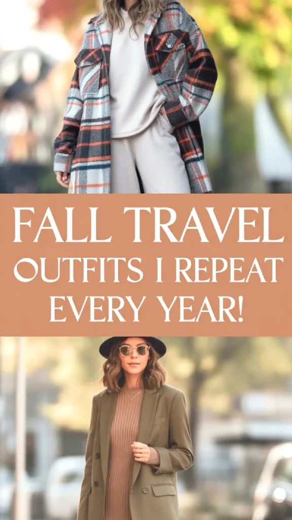 Fall Travel Outfits I Repeat Every Year - Family Off Duty