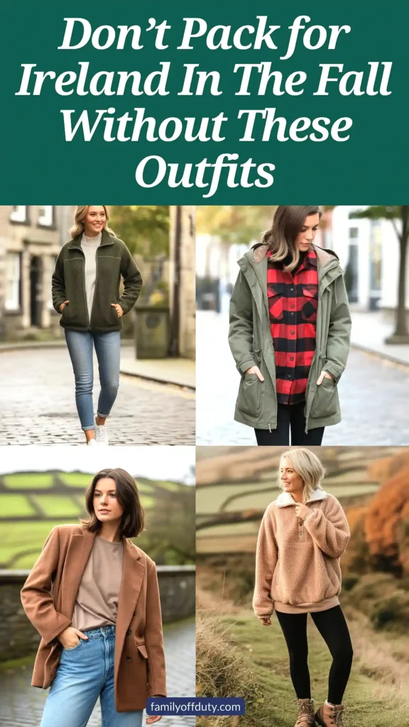 Cute Ireland Fall Outfits That Will Keep You Dry - Family Off Duty