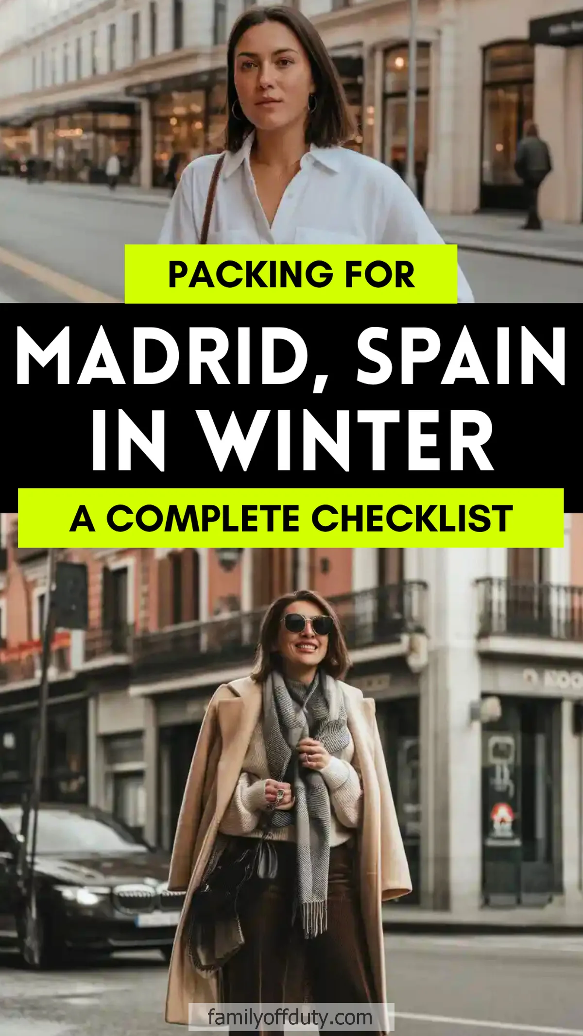 What To Pack For Madrid In The Winter