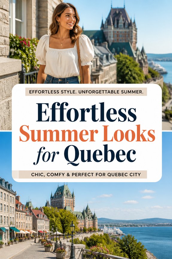 Quebec City Summer Outfit Ideas That Feel Chic Without Trying (2026)