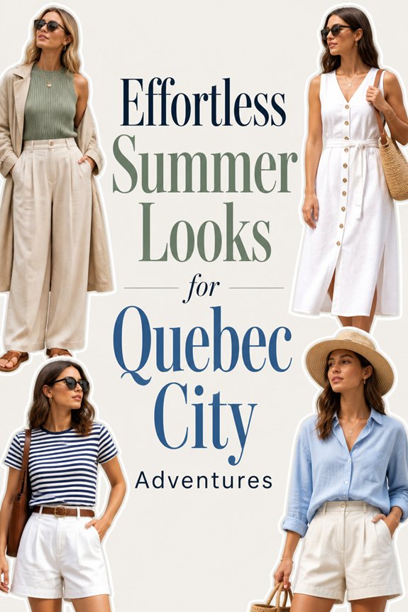 Quebec City Summer Outfit Ideas That Feel Chic Without Trying (2026)